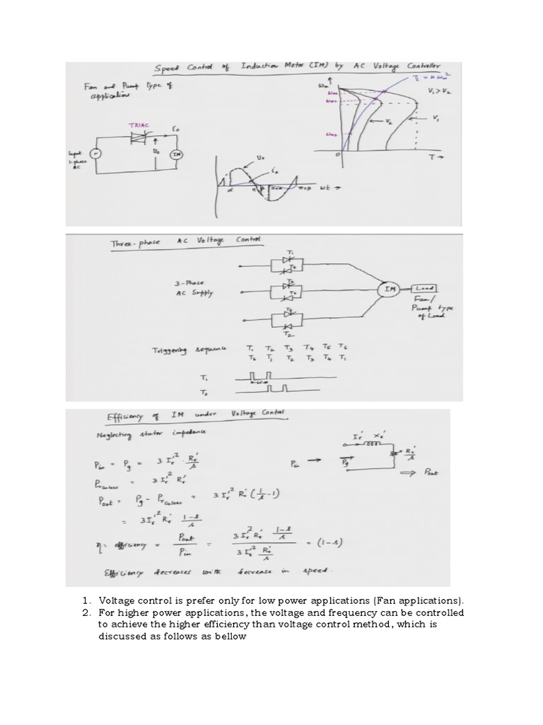 Speed Control of IMD | PDF | Power Inverter | Electric Motor