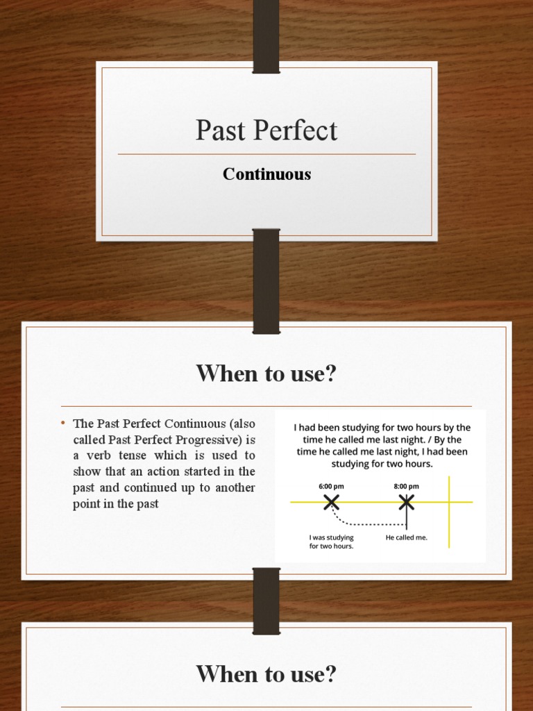 Past Perfect Continuous | PDF | Question | Verb