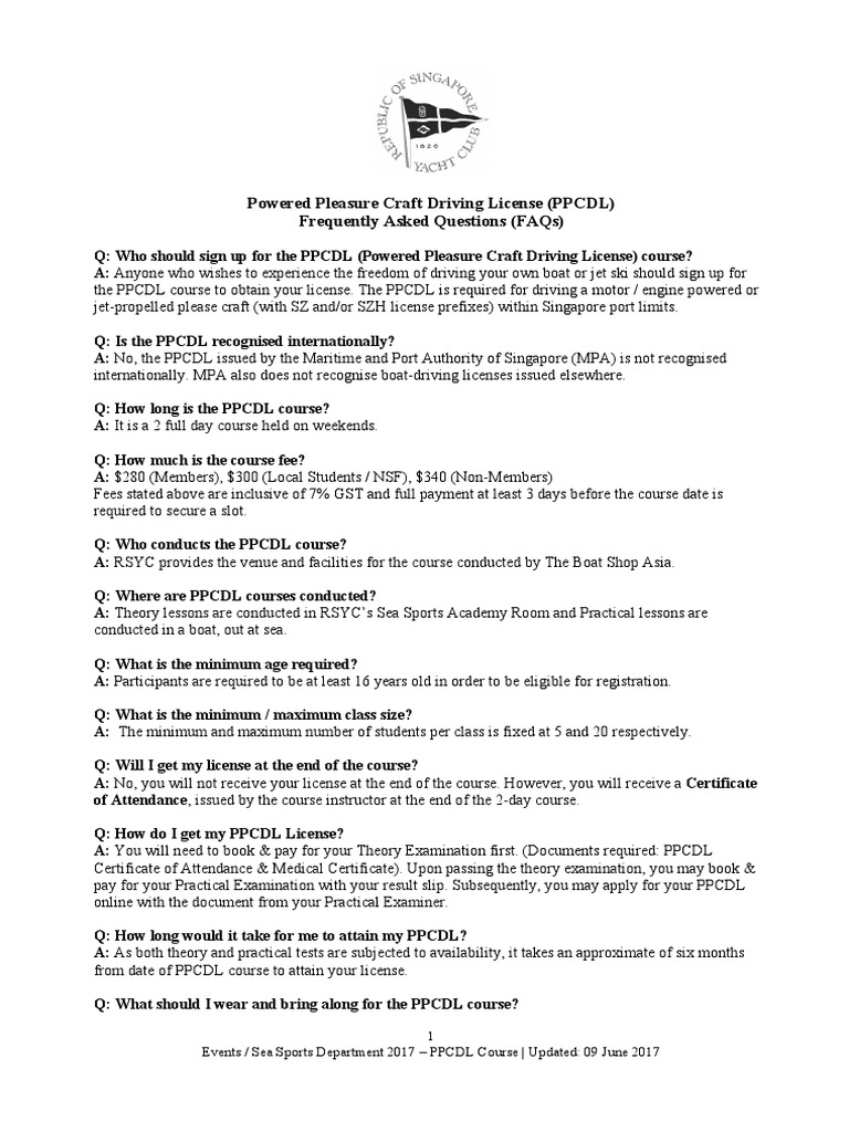 Navigating the Requirements for Powered Pleasure Craft Licensure: A ...