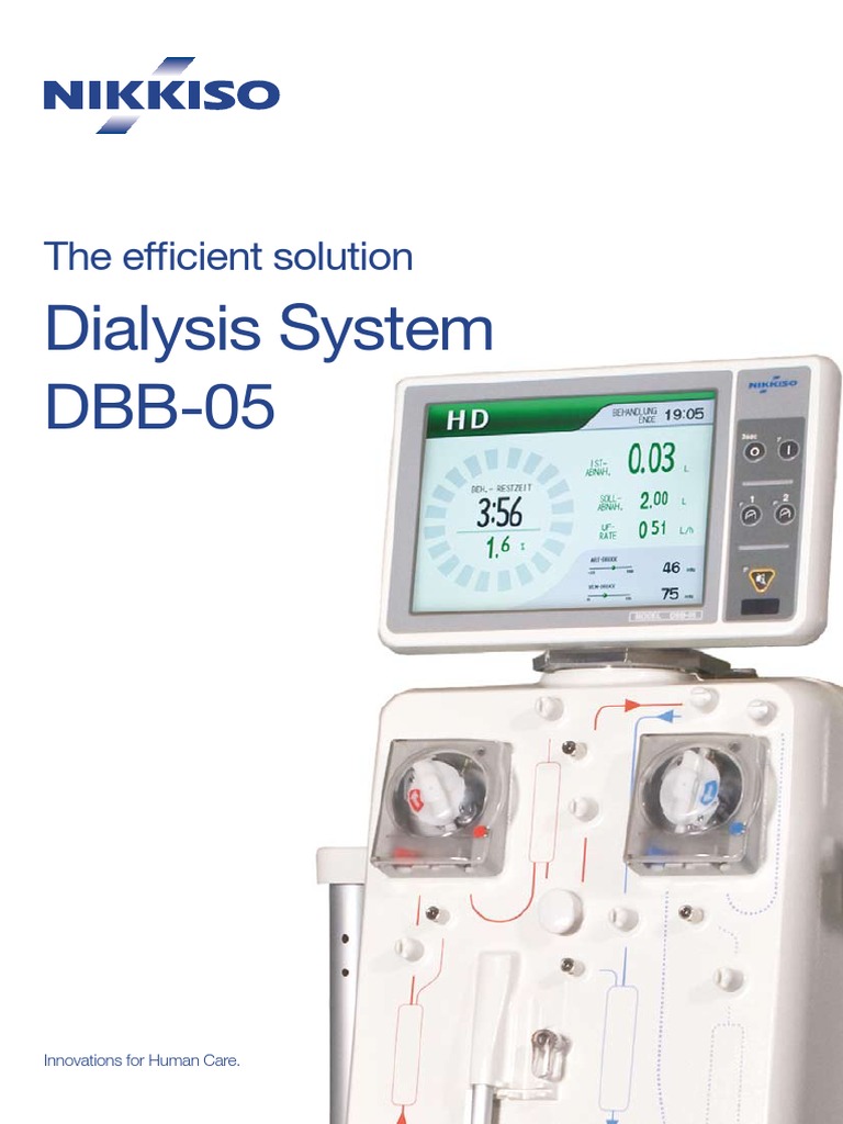 Dialysis System DBB-05: The Efficient Solution | PDF | Dialysis ...