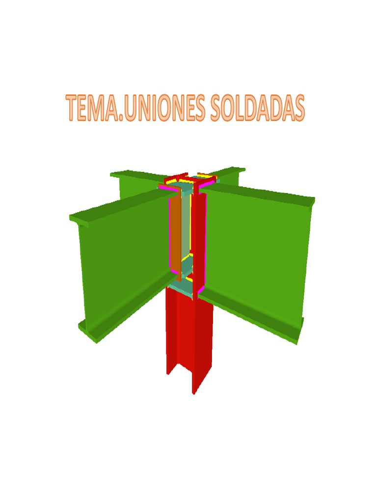Tema. Uniones Soldadas | PDF | Soldadura | Construcción