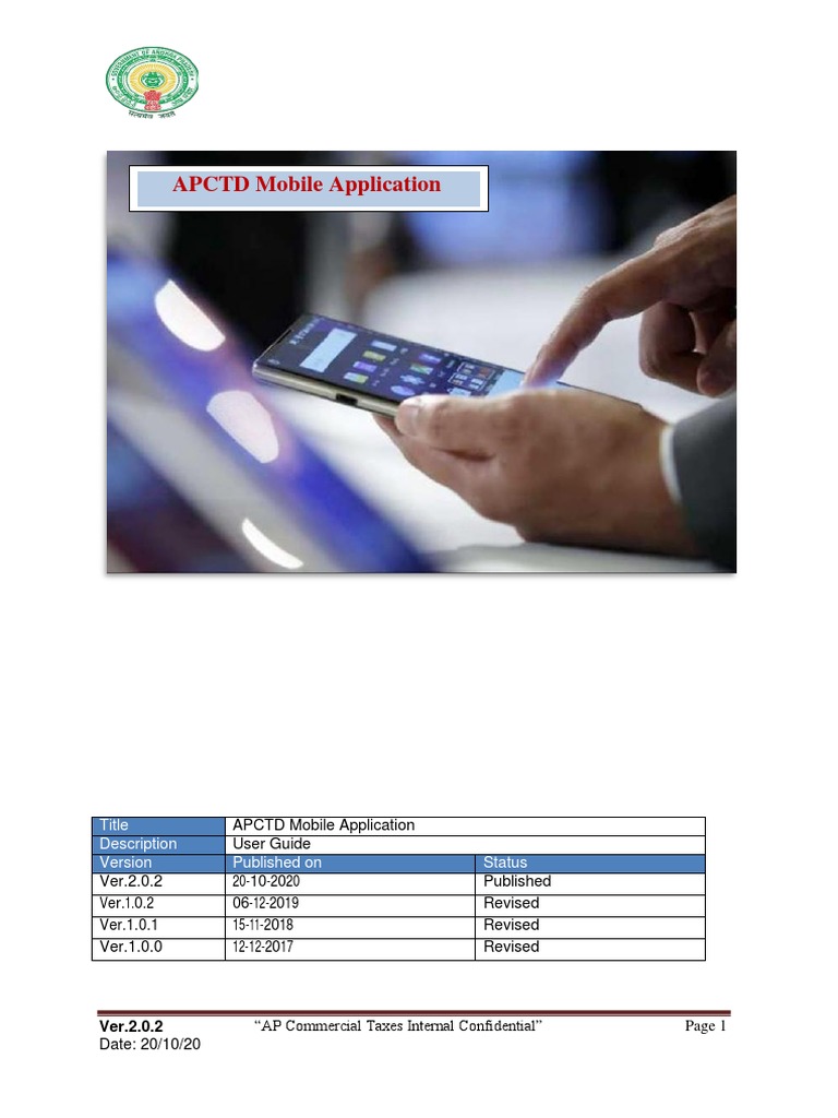 APCTD Mobile App User Guide | PDF | Hyperlink | Dialog Box