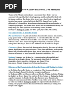 Waiting For Godot Handouts | PDF | Theatre | Science