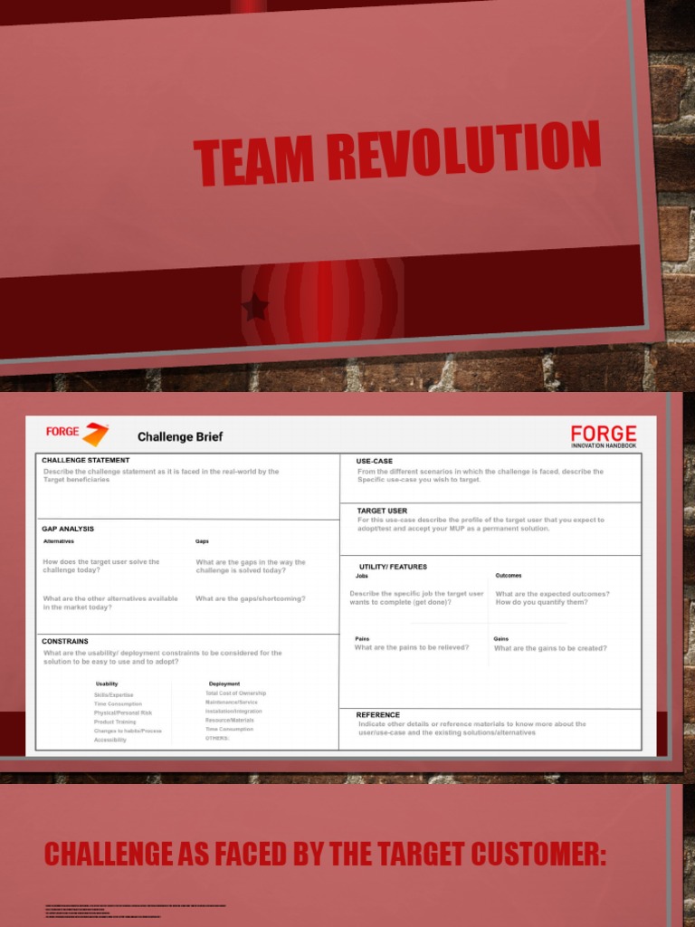 Challenge Brief Statement | PDF | Usability | Computing