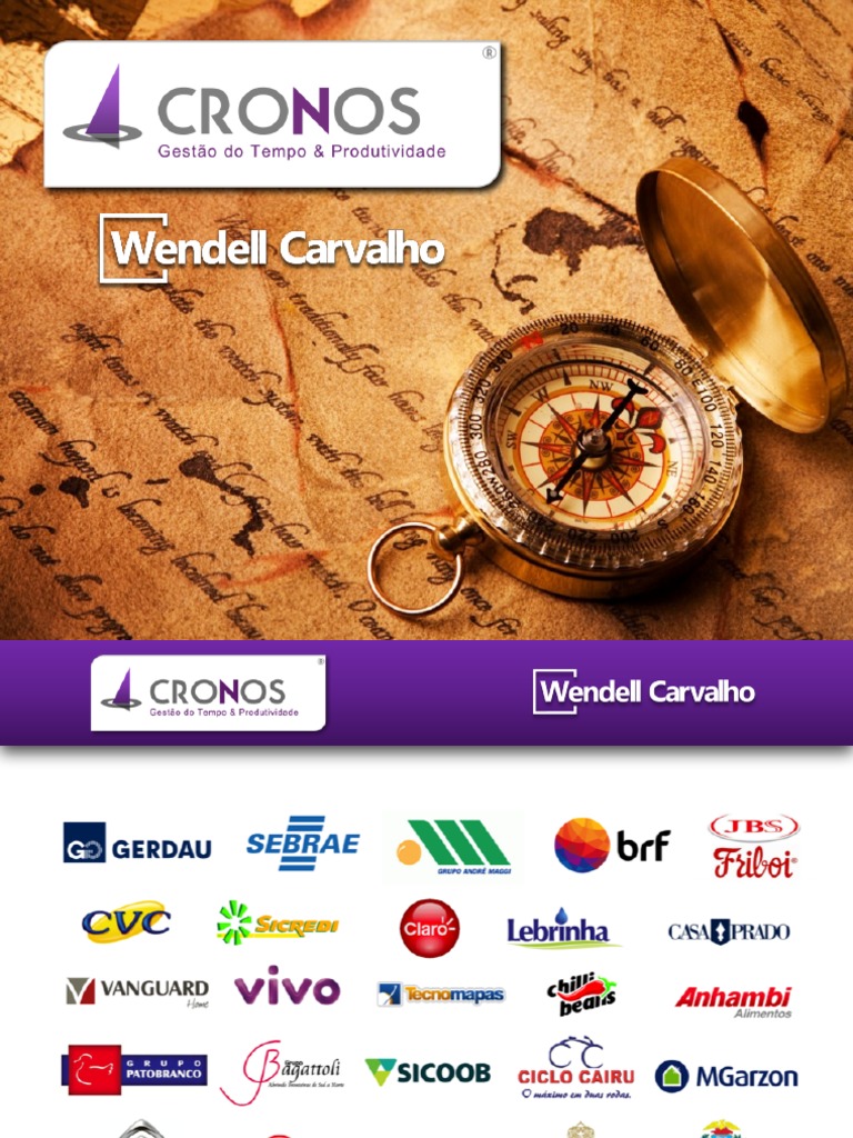 Slides - Método Cronos - Módulo 1 - Wendell Carvalho | PDF