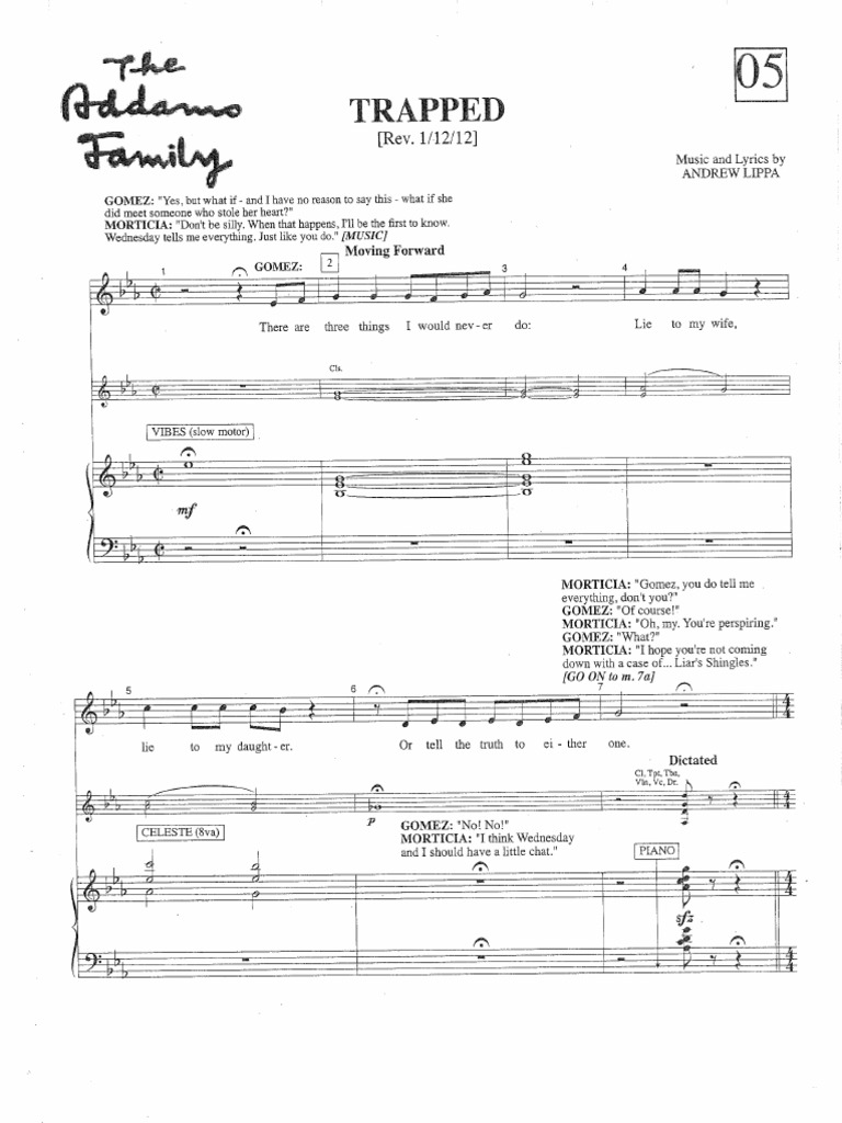 Trapped Sheet Music | PDF