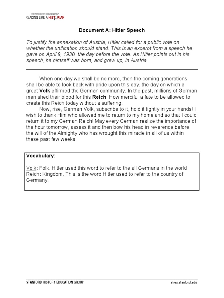 Nazi Propaganda Student Materials | PDF | Nazi Germany | Nationalism