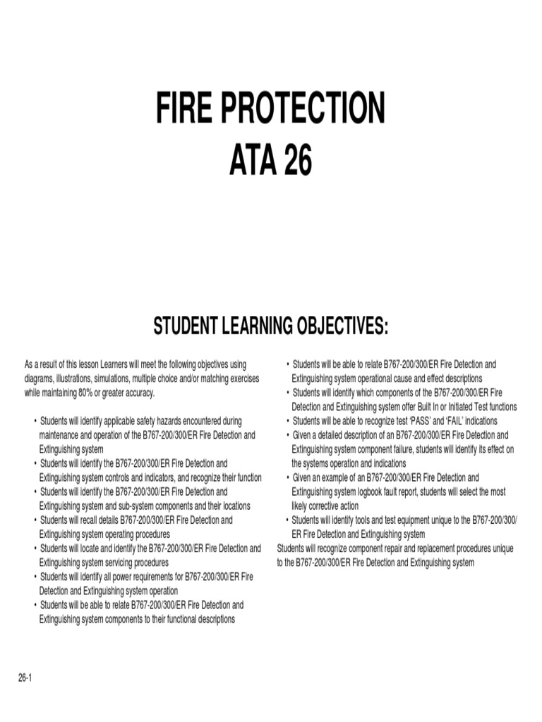 67-26-00 ClassC With Pictures V1.0 and Cargo Fire Summary | PDF ...