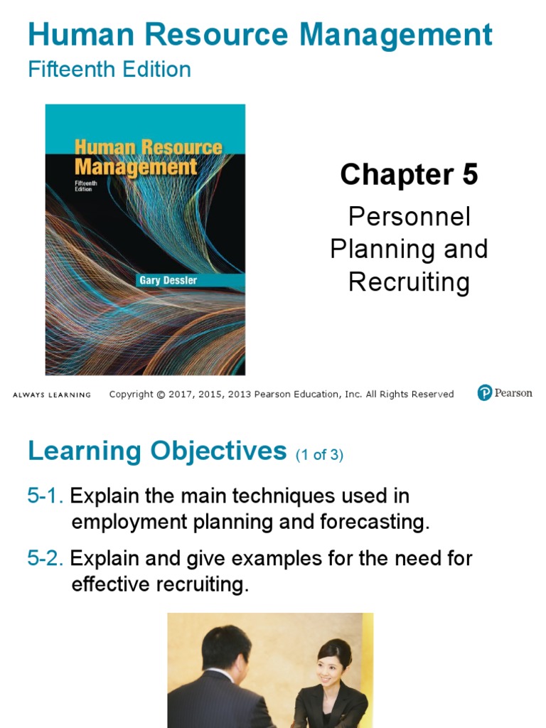 Chap 5 Personnel Planning And Recruiting Pdf Temporary Work