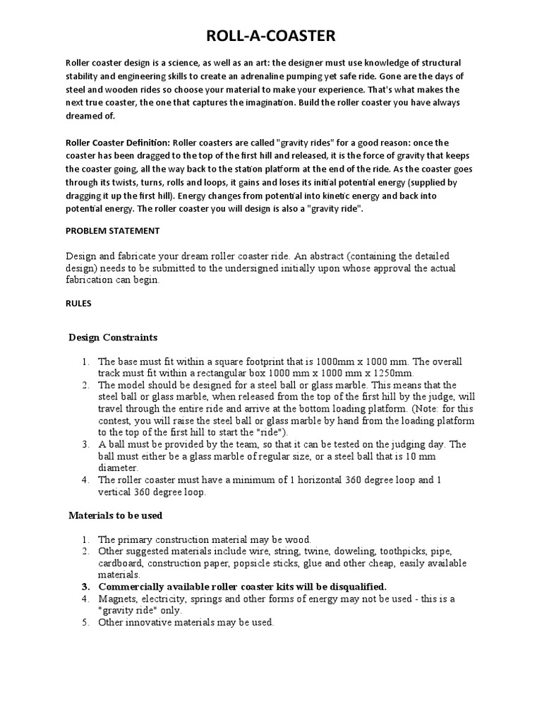 Roll-A-Coaster: Roller Coaster Definition: Roller Coasters Are Called ...