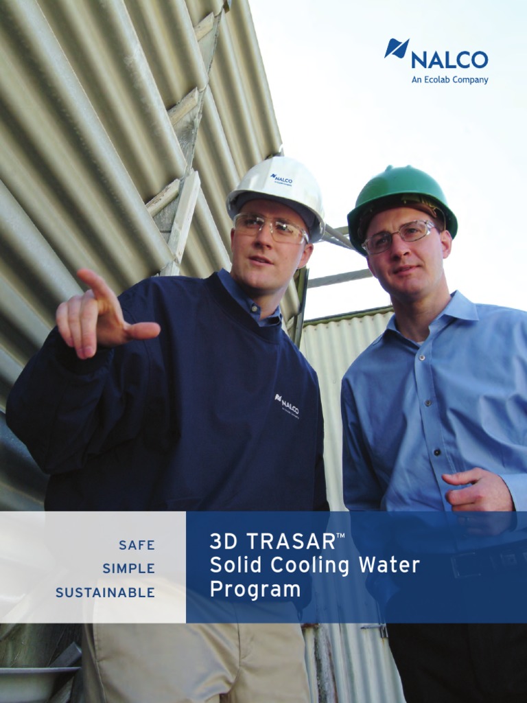 Nalco - 3D Solid Chemical For CW | PDF | Water Supply Network | Liquids