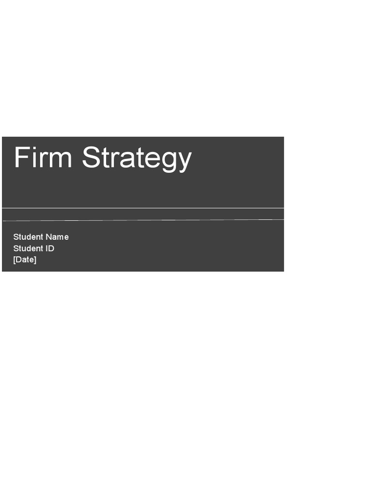 Rise of New Competitors and A Changing Basis of Competition | PDF ...