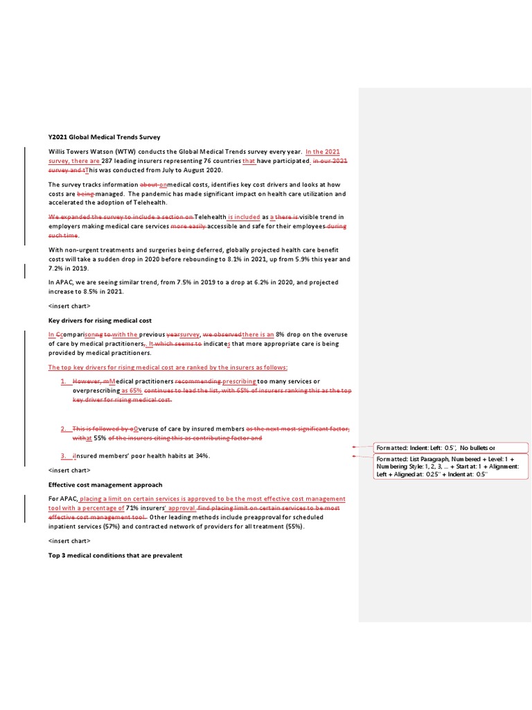 Sample Proofreading On Word | PDF | Employment | Insurance