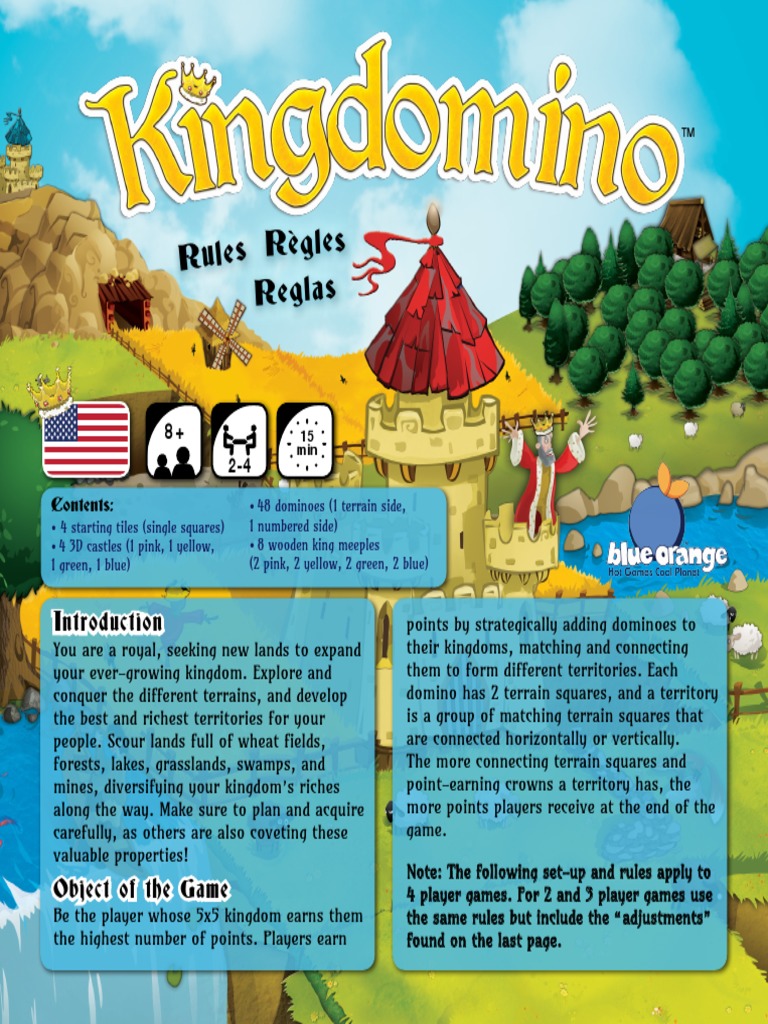 Kingdomino Game Rules and Setup | PDF | Games Of Chance | Games Of ...