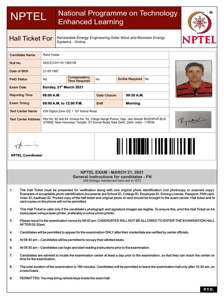 Nptel: National Programme On Technology Enhanced Learning | PDF ...