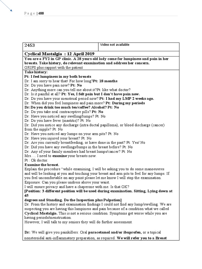 PLAB 2 Notes Part 2 | PDF | Prostate Cancer | Radiation Therapy