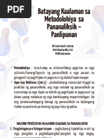 Metodo NG Pananaliksik | PDF
