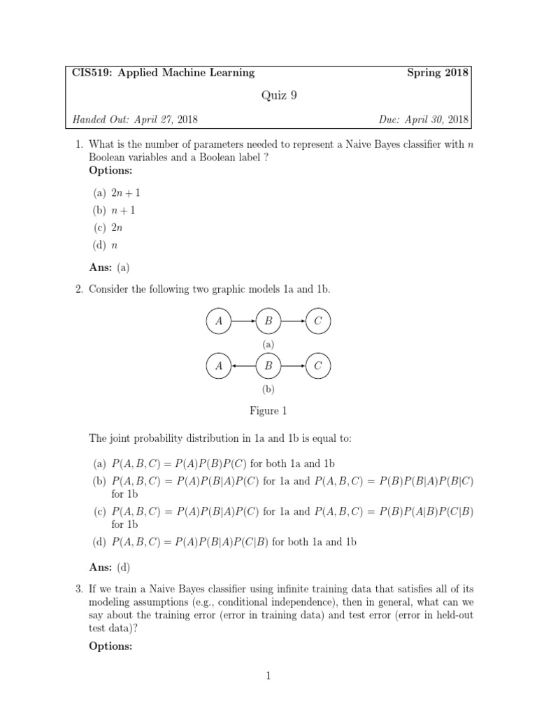 Quiz 9 | PDF | Artificial Neural Network | Cluster Analysis