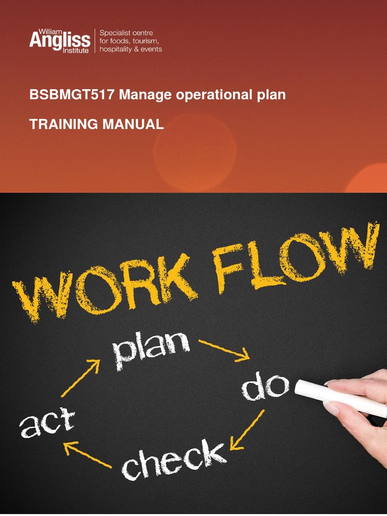 BSBMGT517 - Manage Operational Plan | PDF | Performance Indicator | Goal