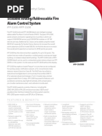 Data Sheet - Fire Alarm Control Unit - 2100 Pts - Triga - UL & FM | PDF ...