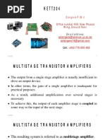 RC - Couple - Amplifier (JUNAID AHMED TAPADAR) | PDF | Amplifier | Electronic Circuits