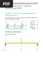 RDM 6 - 1 Flexion | PDF | Flexion (matériau) | Déformation d'un matériau