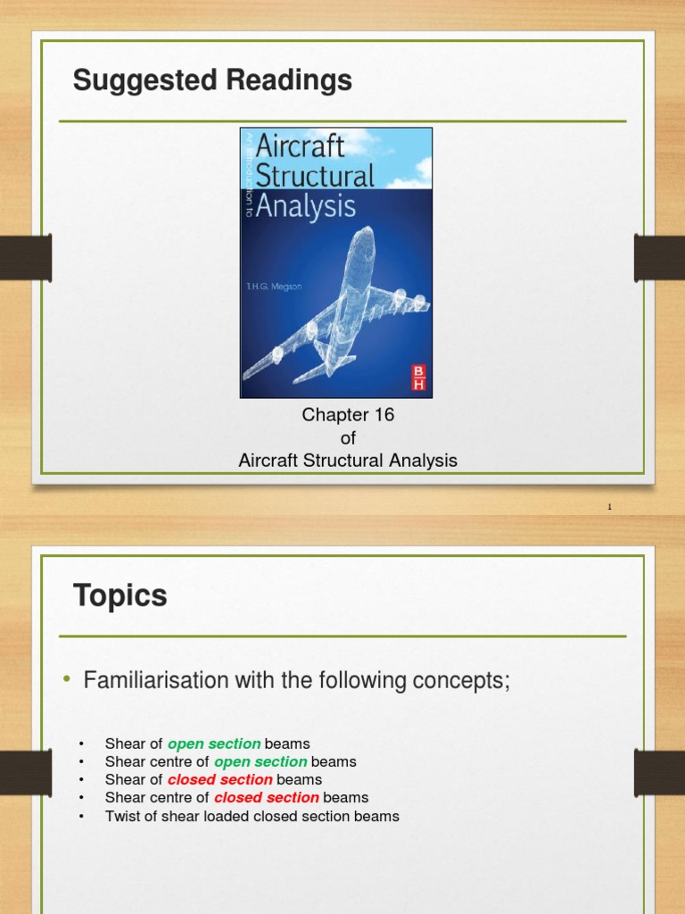 Shear Analysis of Aircraft Beams | PDF | Beam (Structure) | Shear Stress