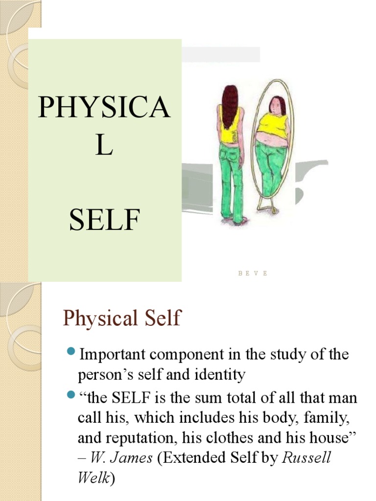 Physical Self | PDF | Self | Adolescence