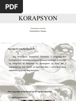 Korapsyon Sa Pamahalaan | PDF