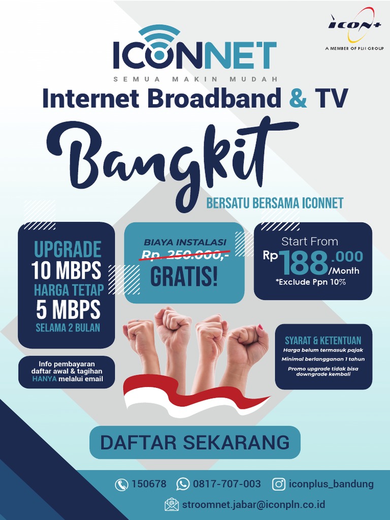 Brosur IconNet | PDF | Jakarta | Indonesia