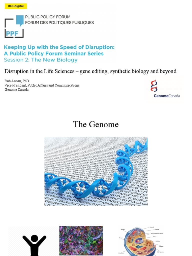 PPF Disruptive Biology | PDF | Gene | Dna Sequencing