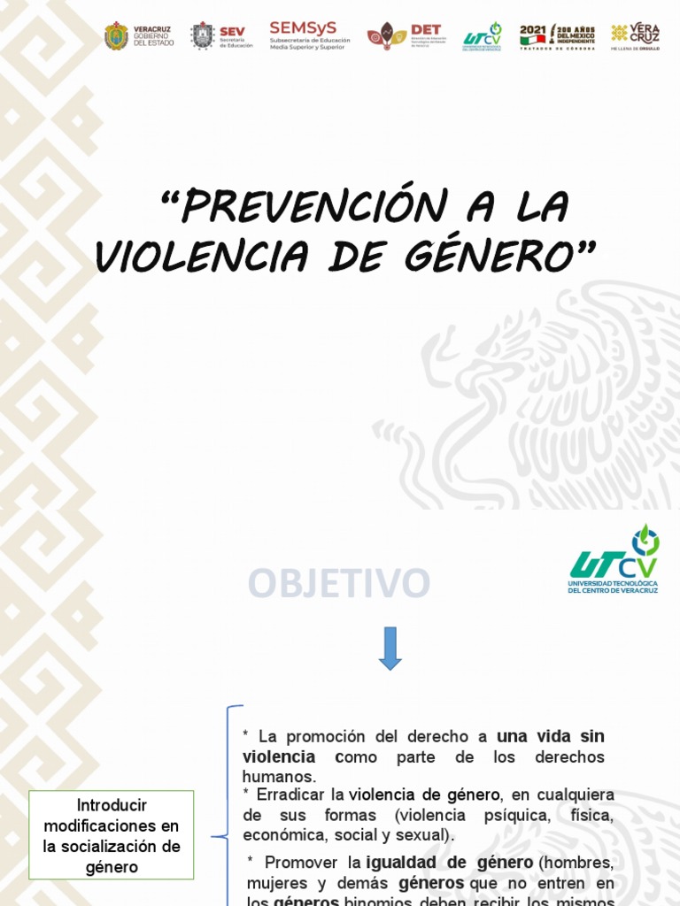 PREVE. - Prevención A La Violencia de Género | PDF | La violencia ...