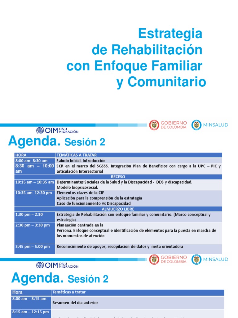 Presentacion Estrategia Erfc | PDF | Invalidez | Comportamiento