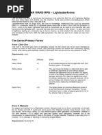Star Wars RPG (D6) - Character Sheet v1.1 | PDF | Role Playing ...