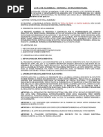 Modelo de Acta de Eleccion de Miembros de La Junta Directiva | PDF | Gobierno | Elecciones