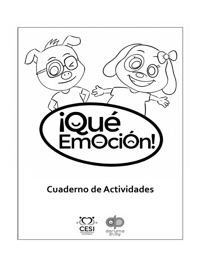 Cuaderno de Actividades Qué Emoción V.1 | PDF | Inteligencia emocional ...