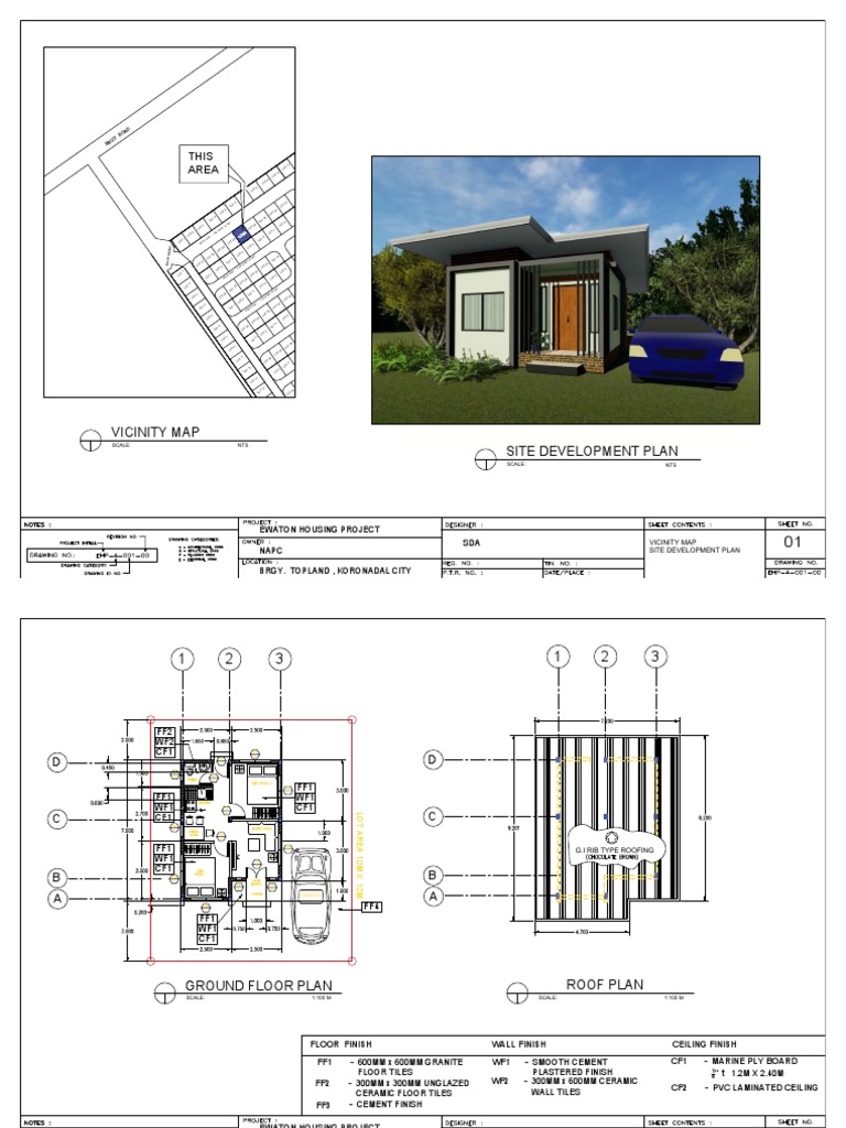 This Area: Vicinity Map Site Development Plan | PDF | Roof | Home