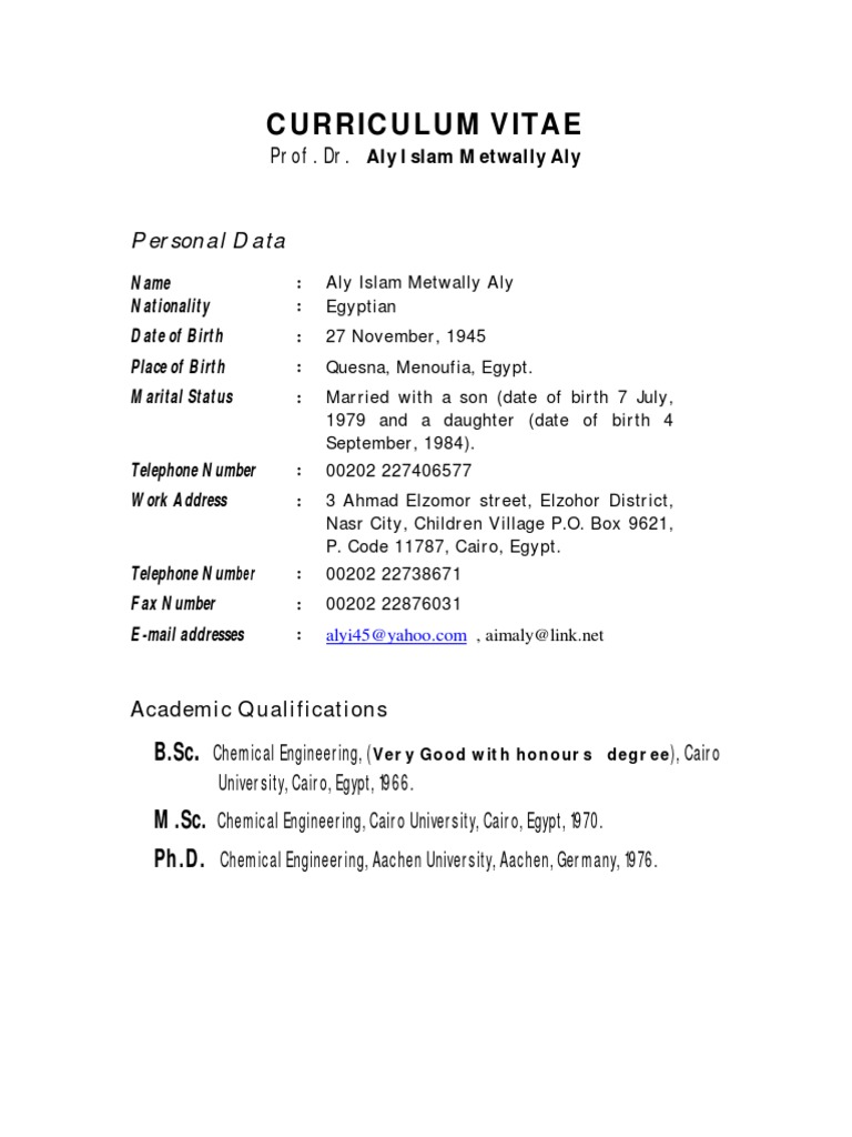 Prof. Dr. Aly I. Metwally | PDF | International Atomic Energy Agency ...