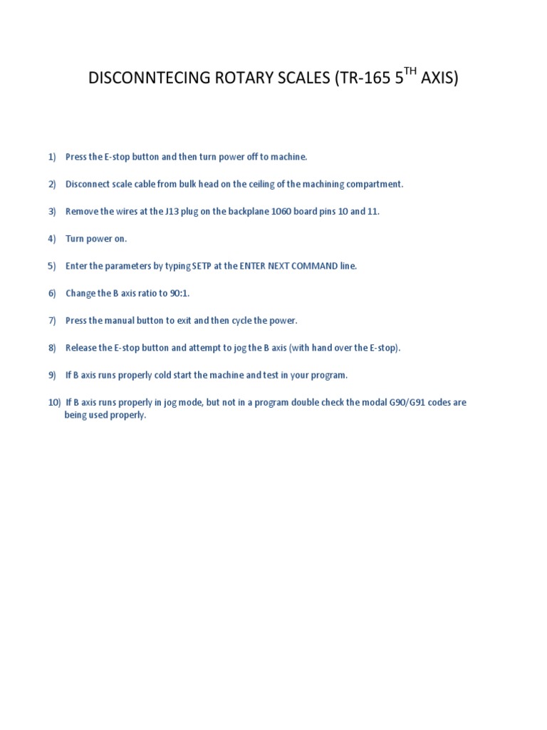 Disconnencting Rotary Scales | PDF | Computers