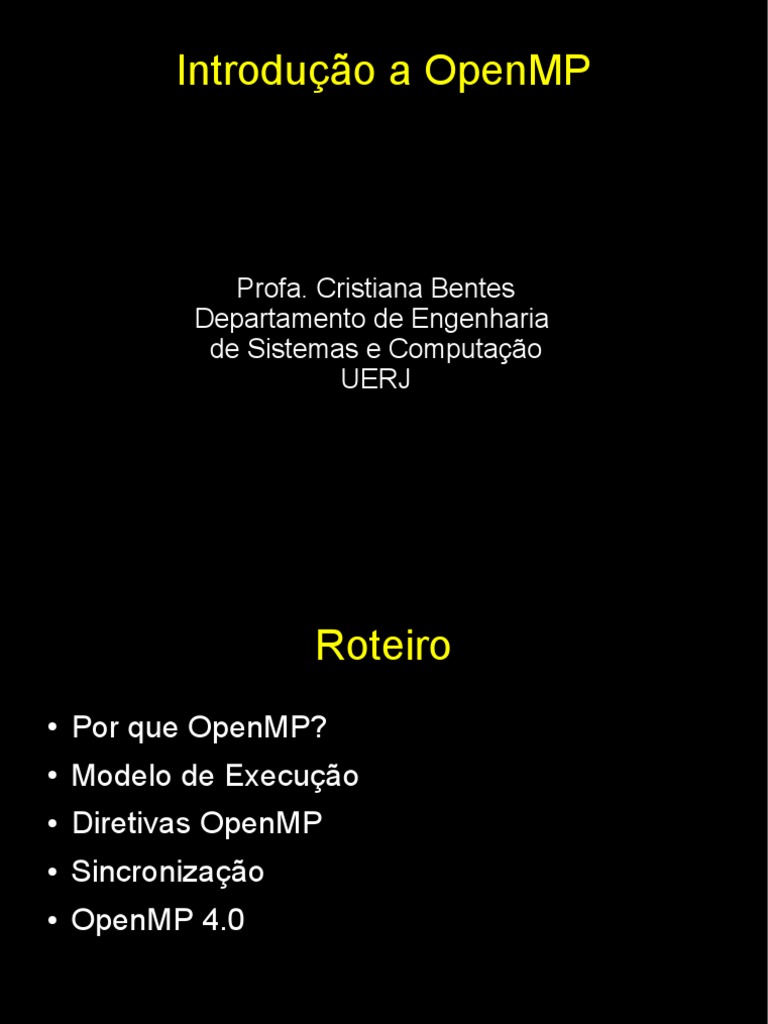 Openmp | PDF | Computer Science | Operating System Technology