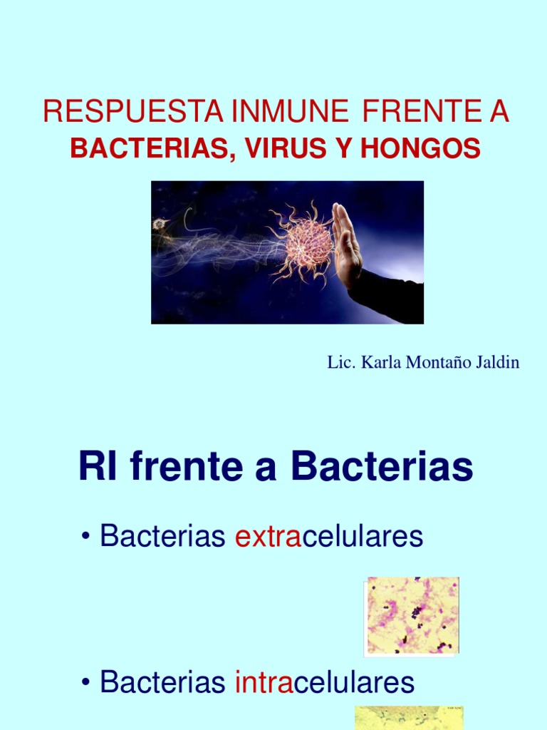 Respuesta Inmune Frente A Bacterias, Virus y Hongos | PDF