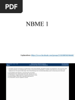 NBME 18 With Answers | PDF | Medical Specialties | Diseases And Disorders
