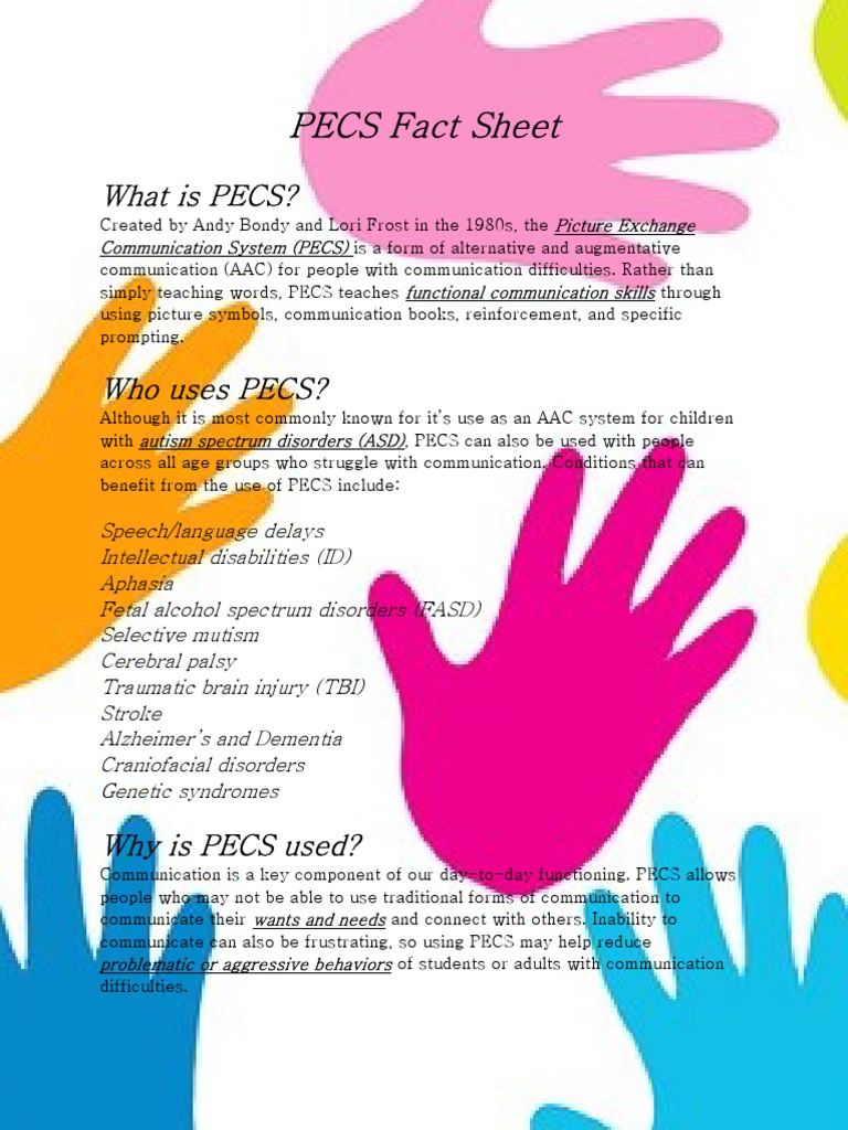 PECS Fact Sheet | PDF
