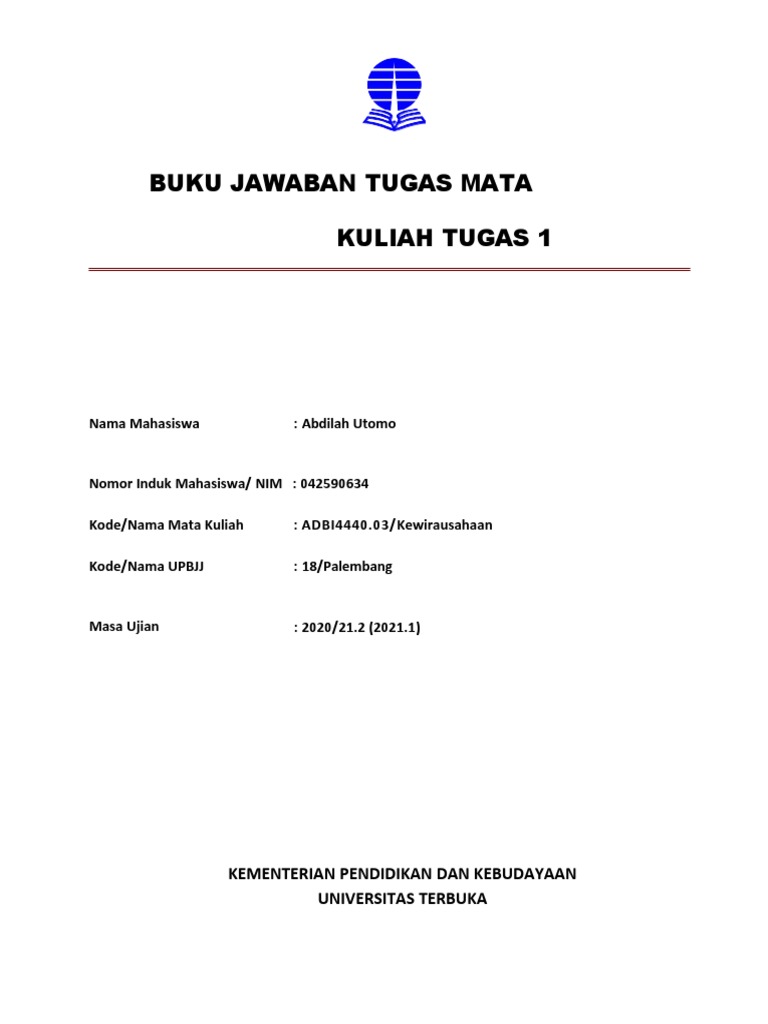 Tugas 1 Kewirausahaan | PDF | Bisnis