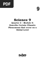 Science 9: Quarter 3 - Module 4: Factors Affecting Climate | PDF ...
