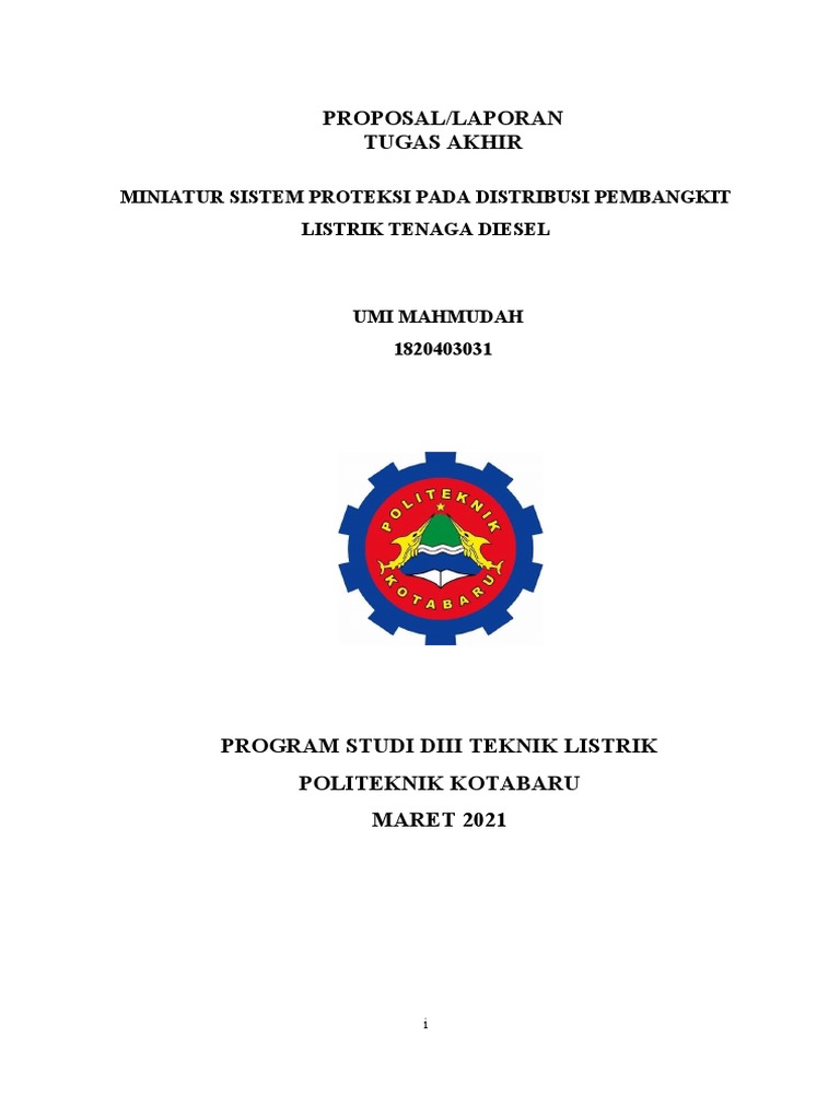 Proposal Pengajuan Ta Umi Mahmudah Cantik | PDF