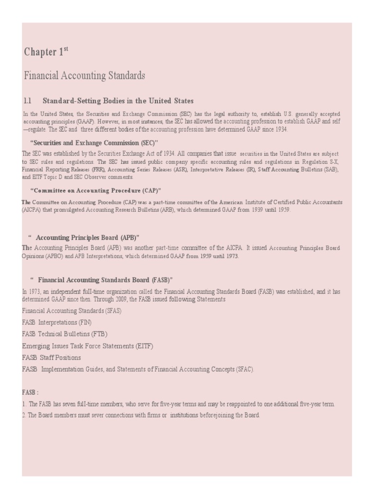 Cpa Notes | PDF | Financial Accounting Standards Board | International ...