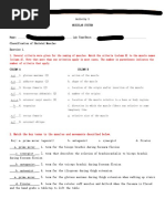 Answers Lab8 9 AppendicularSkeleton | PDF | Pelvis | Hip