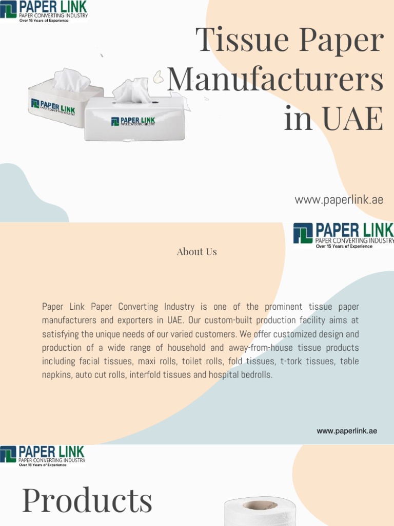 Tissue Paper Manufacturers in UAE | PDF | Home & Garden
