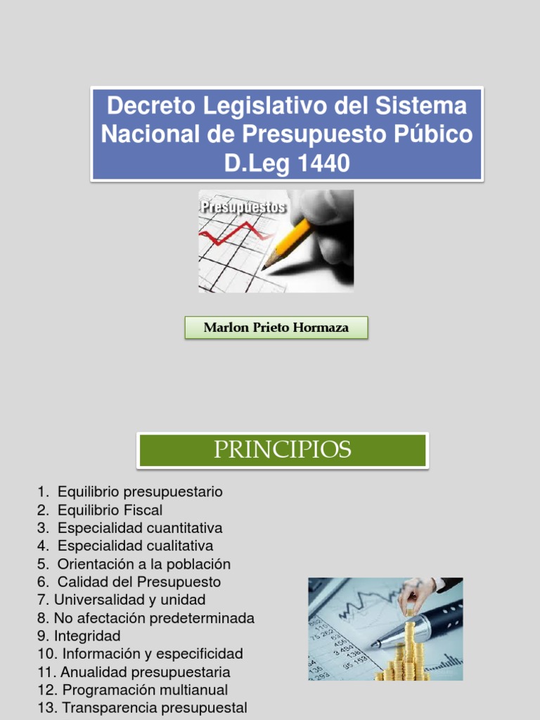 Sistema Presupuesto-D-Leg-1440 | PDF | Presupuesto del gobierno ...